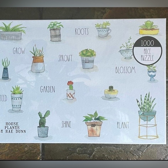 Rae Dunn | Accents | Nwt Rae Dunn House Plants Roots Sprout Garden Seed ...